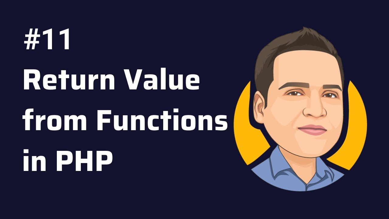 Return Value from Functions -  how a function return value in php.