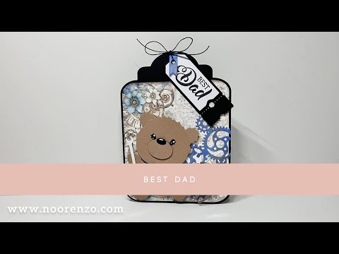 Kaarten maken met de Spectrum Noir shimmer inkten door Jolanda