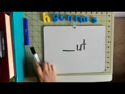 Making _ut Word Family Words