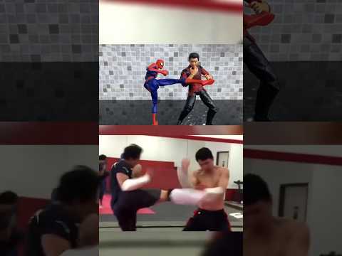Transforming Real Fighting Techniques Into Stop Motion Animation #stopmotion @D.Y.sao