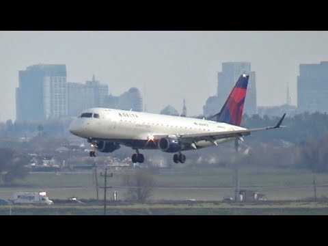 Winter Afternoon Plane Spotting at Sacramento Airport (SMF)