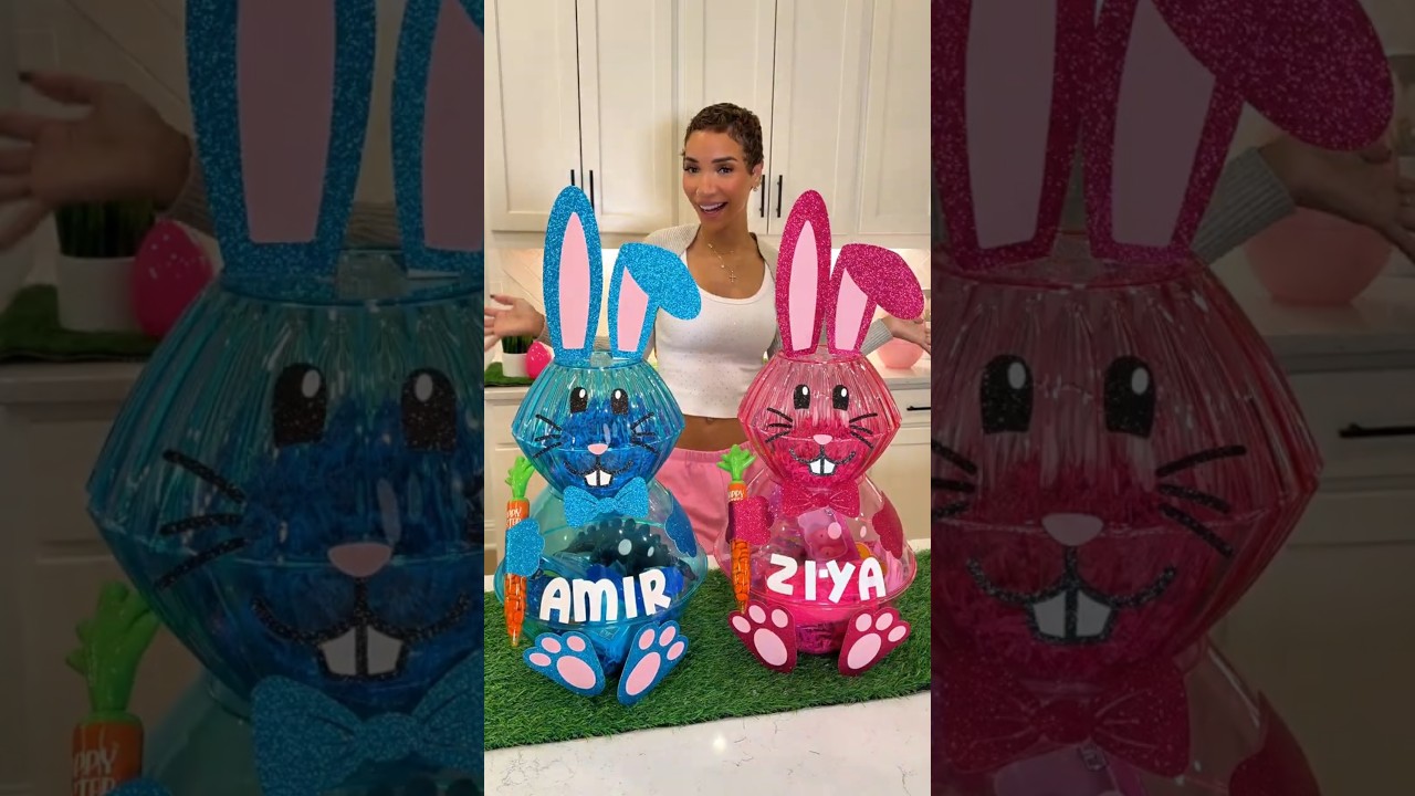 DIY Easter Bunny Baskets!