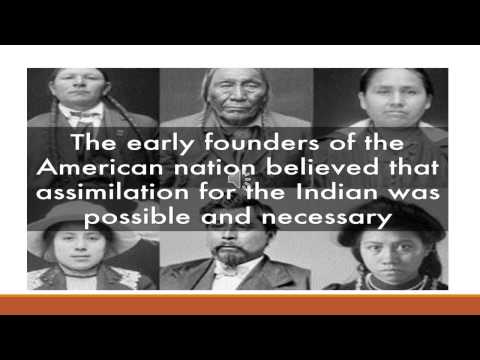 Cultural Assimilation of the Native Americans