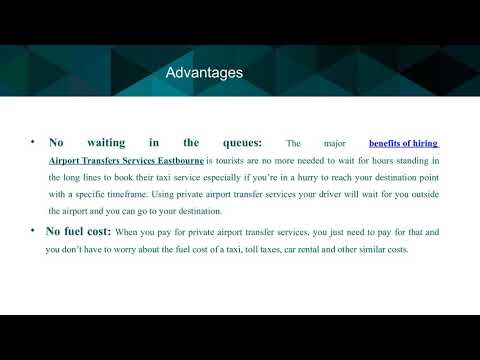 What are The Advantages of Private Airport Transfers?