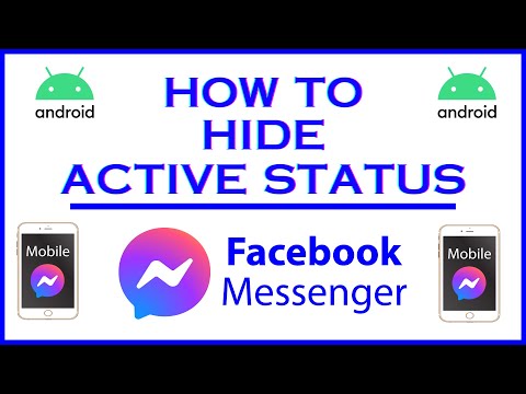 How To Hide Your Active Status On The Facebook Messenger App | Android | *2024