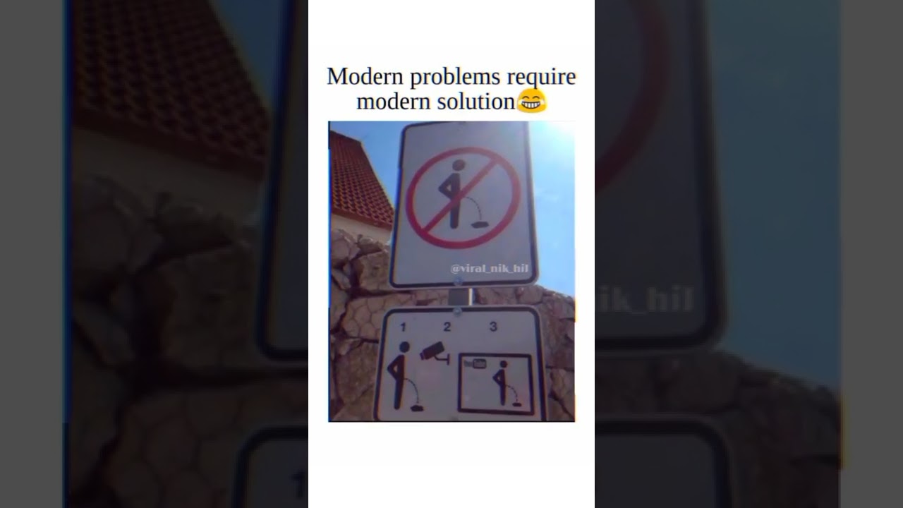 meme-Modern problem requires modern solutions...😂😂