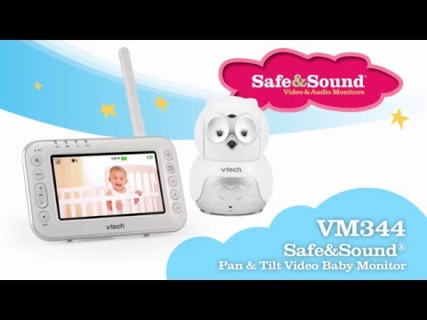 VM344 Video Baby Monitor with Pan, Tilt & Zoom