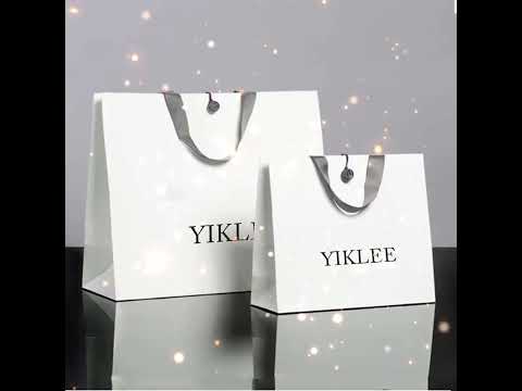 Custom Luxury Paper Bag with logo Handbags Packaging Manufacturer