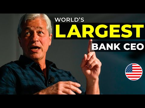 CEO Jamie Dimon JPMorgan Chase - Powerful American Banker | One Minute Discover Biography 01