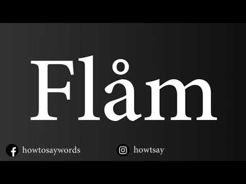 How To Pronounce Flam