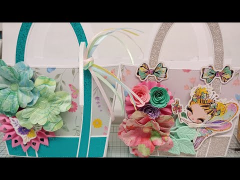 KS CRAFTS 3D tote bag die,Project shares,fab die...