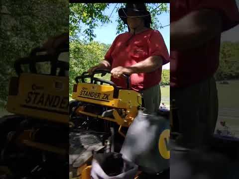 Mowing on Rocky Top