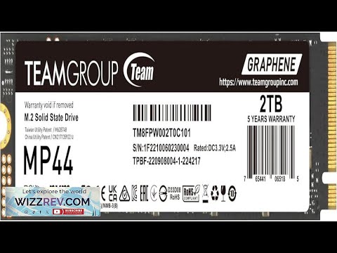 TEAMGROUP MP44 2TB SLC Cache Gen 4x4 M.2 2280 PCIe 4.0 w/ Review