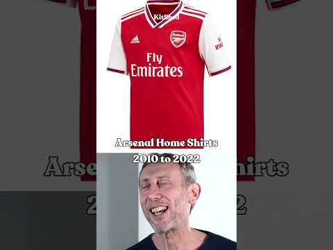 REACTING to Arsenal's home shirts from 2010 to 2022