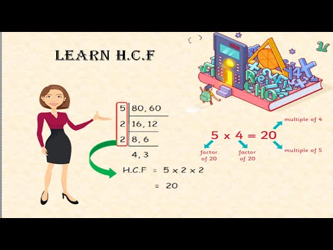 HCF (Highest Common Factor) or GCD (Greatest Common Divisor)