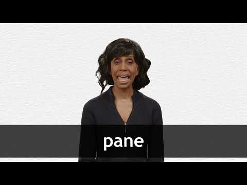 How to pronounce PANE in American English