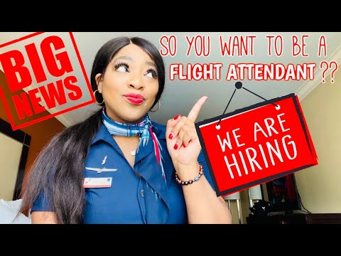 HOW TO BECOME A FLIGHT ATTENDANT | 2021 *My Airline Is Hiring* ✈️👩🏽✈️