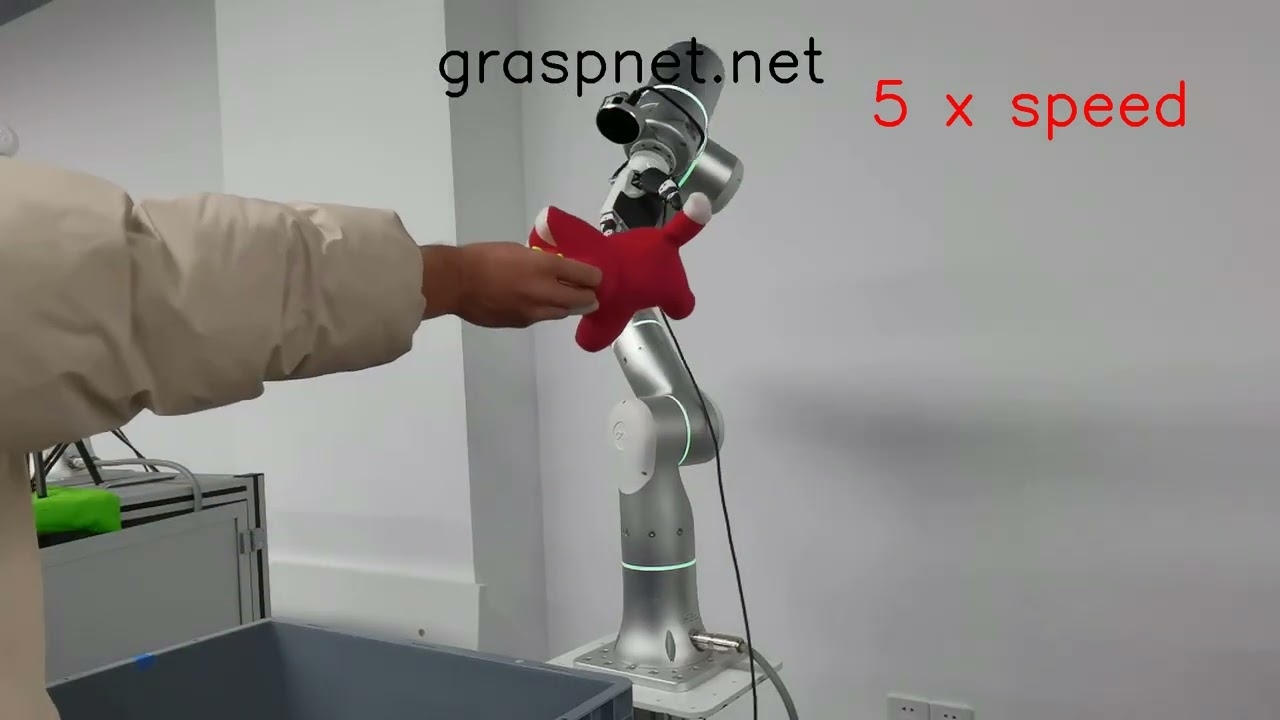 Dynamic Grasping Demo: Hand-over
