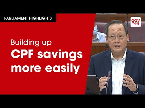 Building up CPF savings more easily