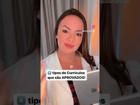 4 tipos de currículos que são aprovados