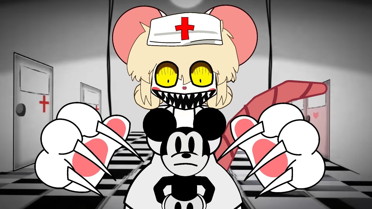 Lorna (Terrible Mouse) vs Suicide Mouse (Creepypasta) (Stick Nodes Battle animation)