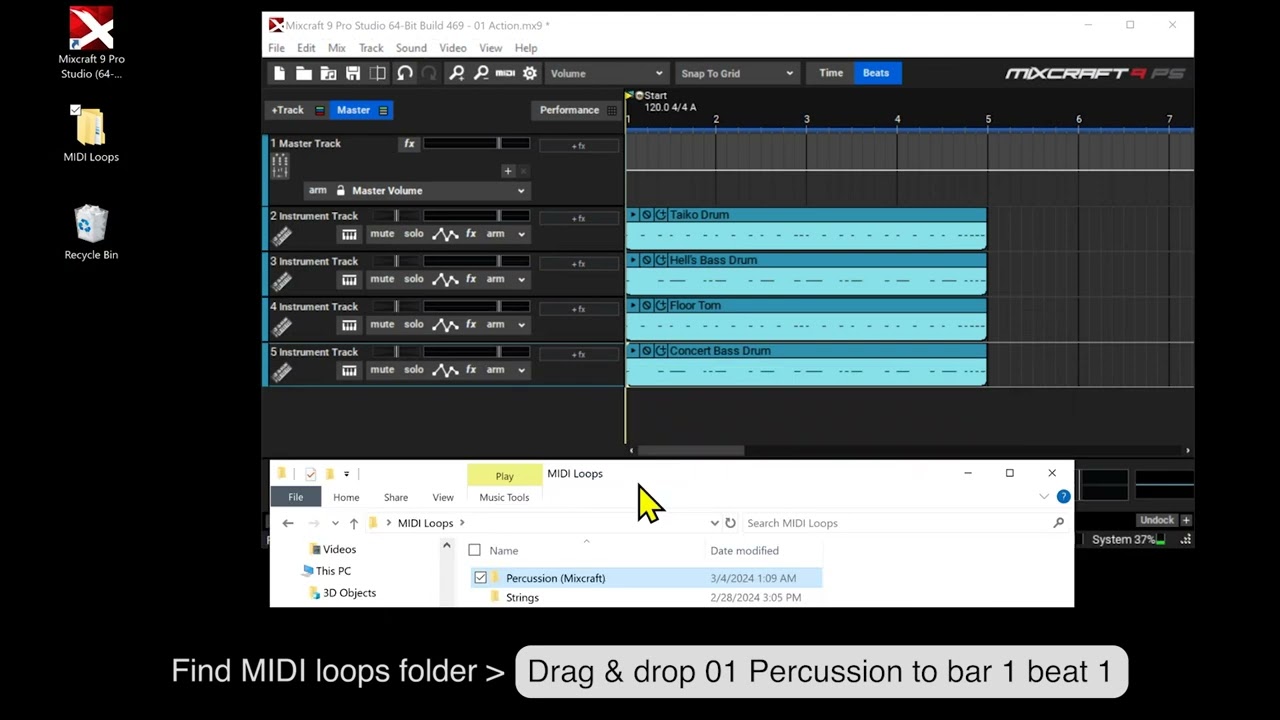 02 Import MIDI Files