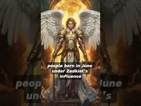 KNOW YOUR ANGEL THROUGH YOUR BIRTH MONTH! (JUNE - ARCHANGEL ZADKIEL)