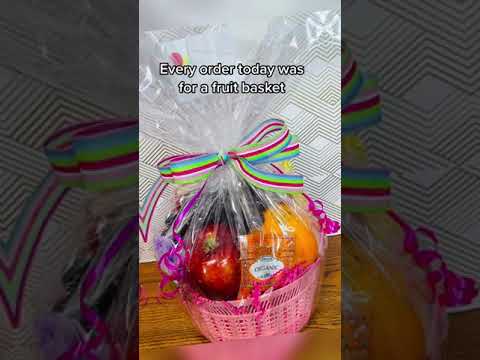 DIY Fruit Baskets/ Fruit Gift Baskets Ideas