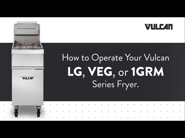 Buy Vulcan LG400 45-50 lb Natural Gas Floor Fryer - 120,000 BTU ...