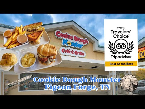 Cookie Dough Monster, Pigeon Forge TN, 2023 Trip Advisor "Best of the Best" "Fun-Guy" Review