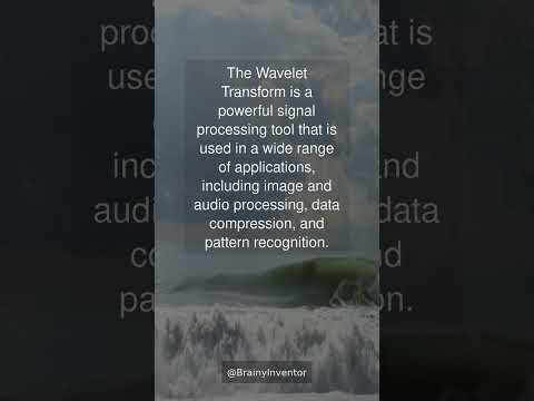 Wavelet transform was invented by jean morlet on june 02, 1984 #shorts