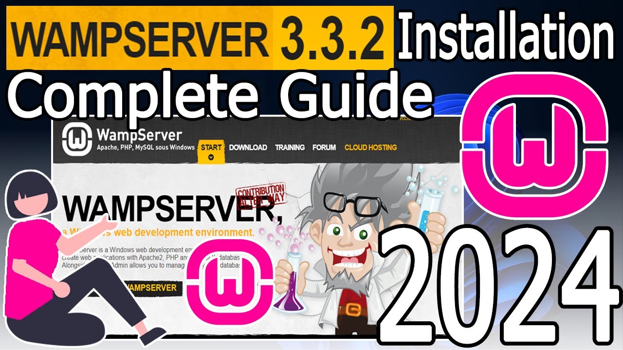 How to Install WAMP Server 3.3.2 on Windows 10/11 [ 2024 Update ] PHP Program Tutorial