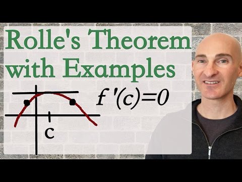 Rolle's Theorem with Examples