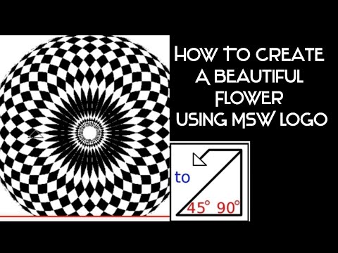 MSW logo / How to Create a Beautiful Design Using MSW Logo/ MSW Repeat Command