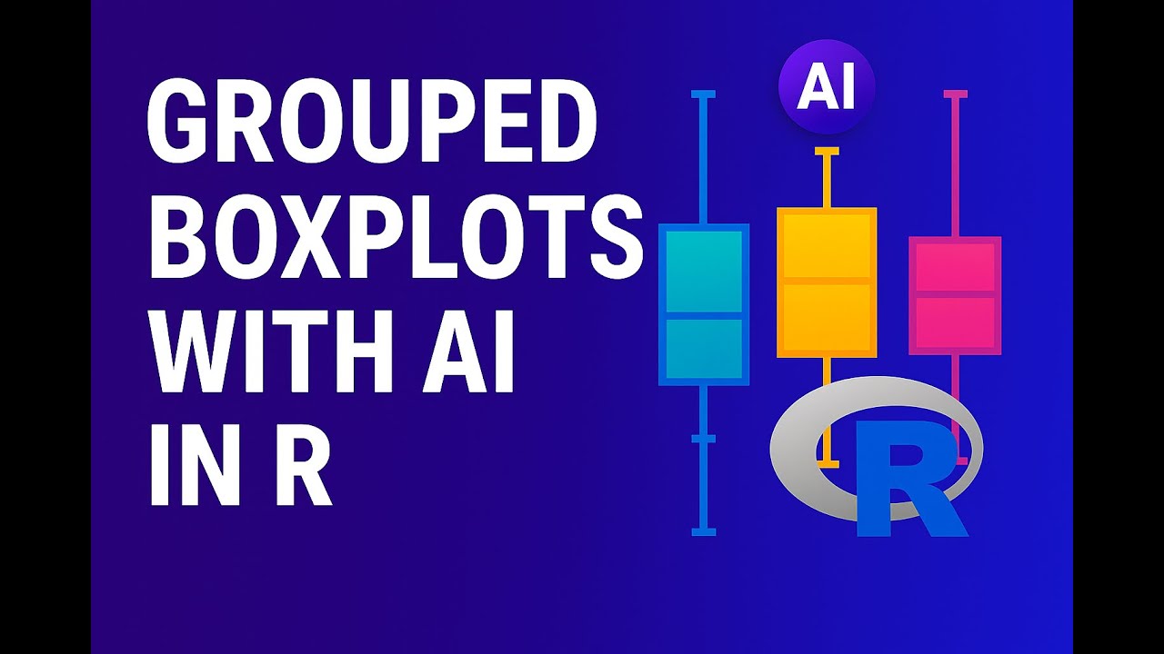 R Programming with AI: Creating Grouped Boxplots in R