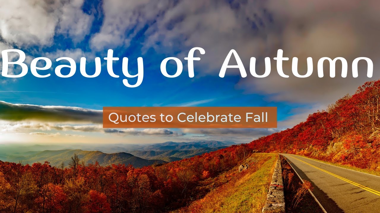 Autumn Quotes | Fall Season Quotes| Beauty of Autumn |#hellooctober