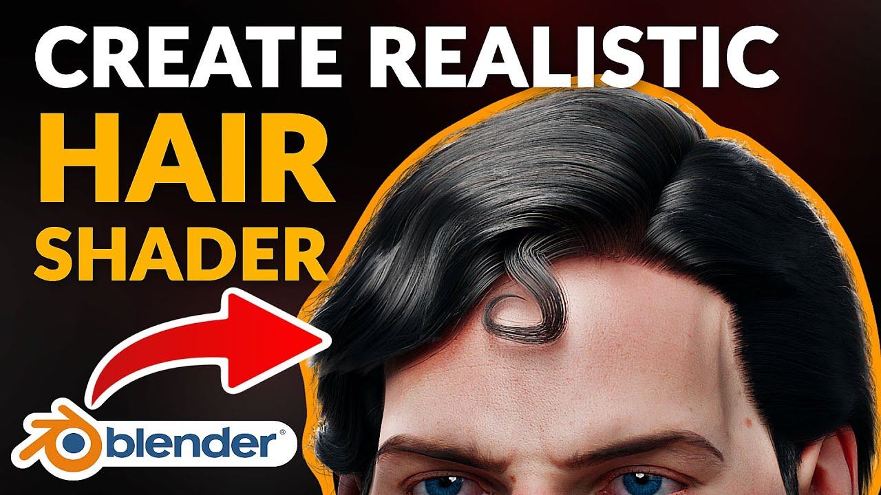 Creating a REALISTIC Hair Shader in Blender!