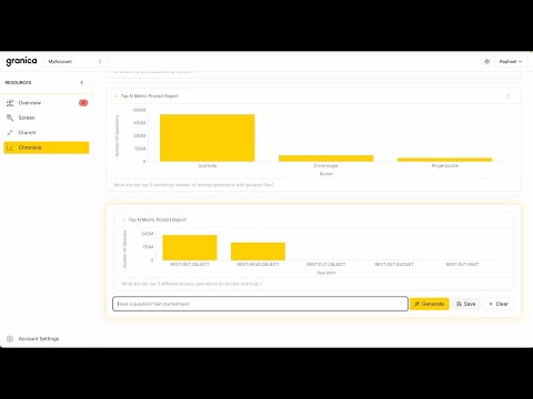 Chronicle demo - deep data visibility for Amazon S3 and Google GCS