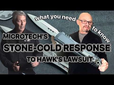 Hawk Knives sues Microtech. More details emerge. Watch to the end to predict what’s next!