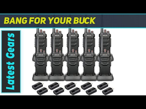 reviewRetevis RT48 Walkie Talkie: Best Waterproof Two-Way Radios for Construction