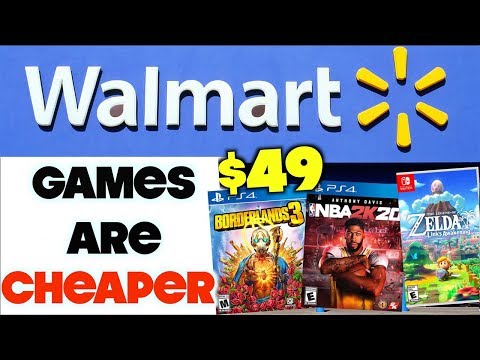 Buying Games from Walmart is Cheaper