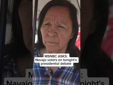MSNBC ASKS: Navajo voters on tonight's presidential debate
