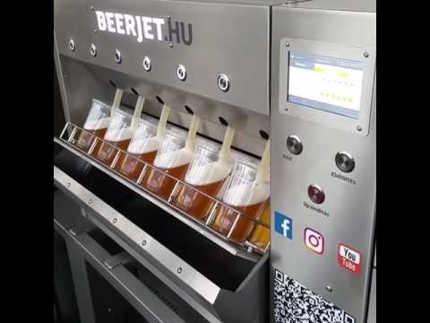 BEERJET at Groupama Arena in Hungary vs. Russia Football match