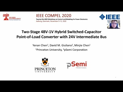 COMPEL 2020: Two-Stage 48V-1V Hybrid Switched-Capacitor PoL Converter with 24V Intermediate Bus
