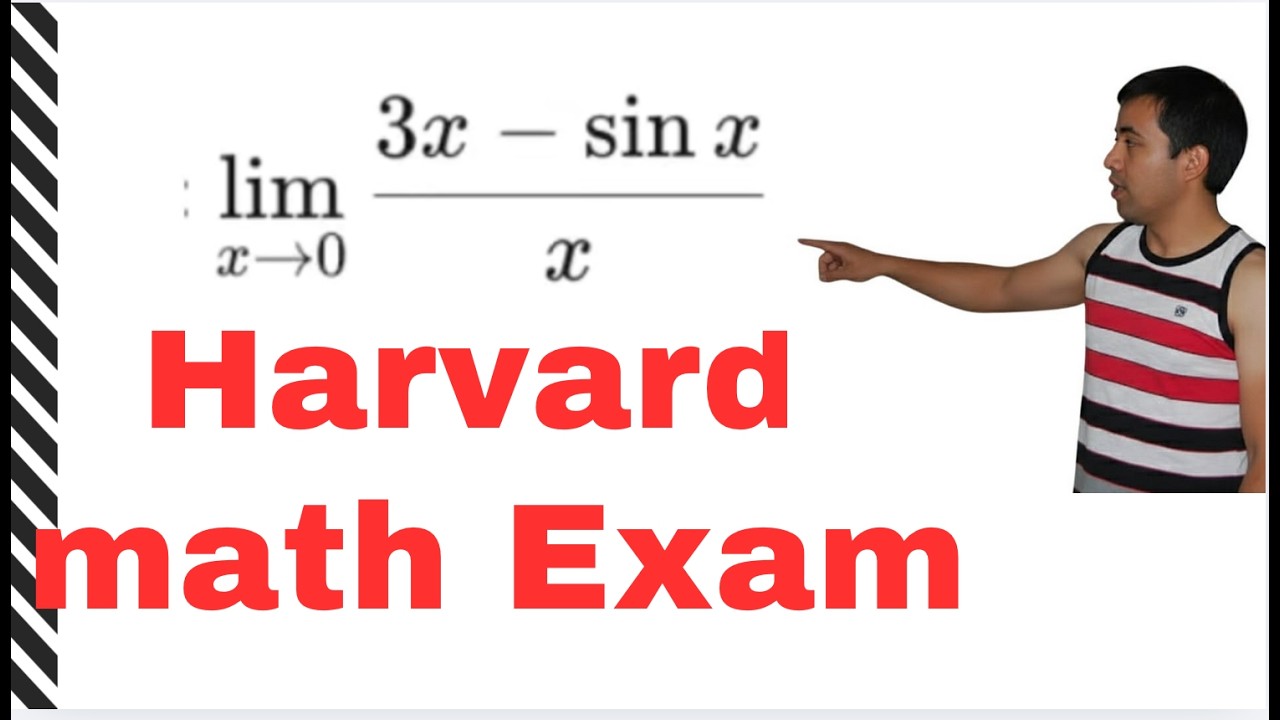 Harvard Math Final Exam Solution – Easy Step‑by‑Step