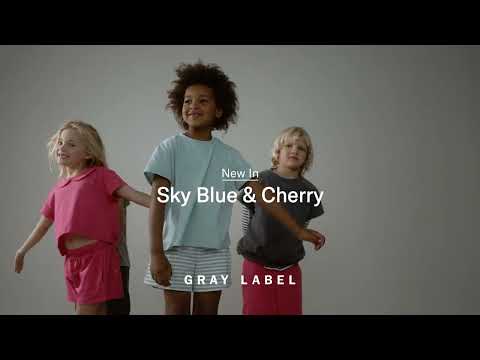 Introducing Sky Blue and Cherry | SS25 | Gray Label