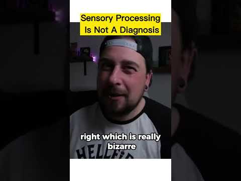 Sensory Processing Is Not A Diagnosis @TheAspieWorld #autism #actuallyautistic #asd