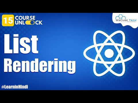 How to Render List in React Component | React JS Tutorial in Hindi #15