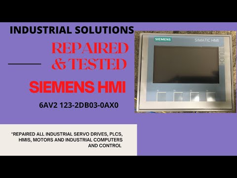 SIEMENS HMI 6AV2-123-2DB03-0AX0 ***REPAIRED & TESTED***