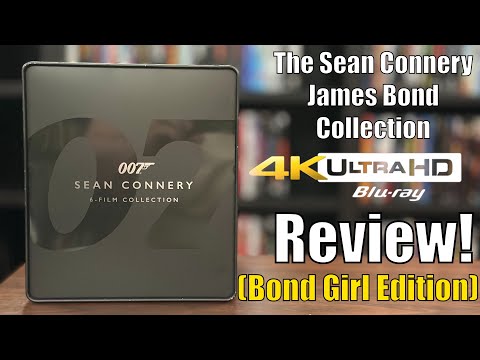 007 Sean Connery James Bond 6-Film Collection (Bond Girl Edition) 4K UHD Blu-ray Review!